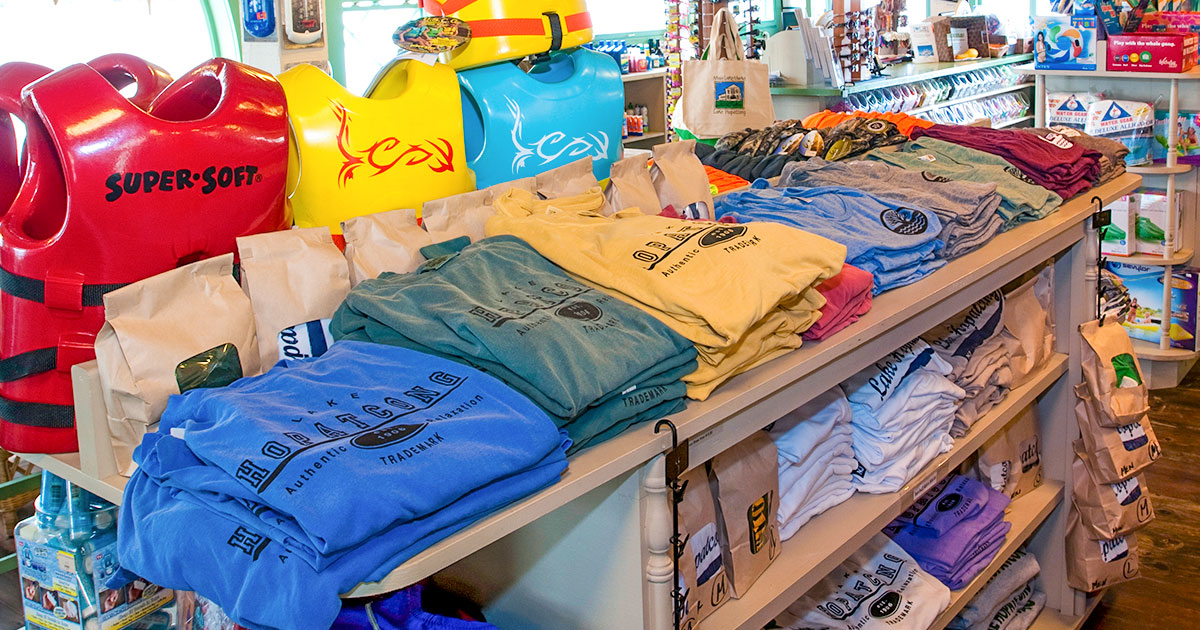 Supplies & Souvenirs - Lake Hopatcong | Main Lake Market